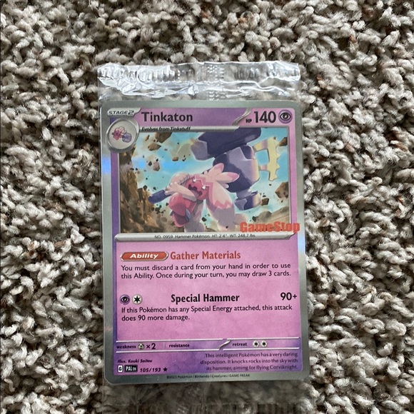 Pokemon | Toys | Tinkaton Pokmon Card | Poshmark
